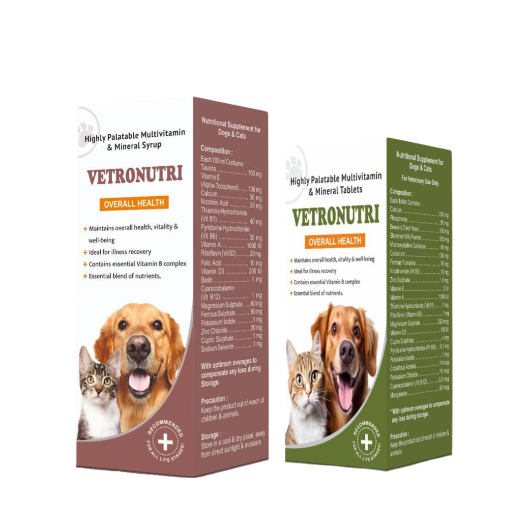 VetroNutri Multi Vitamin & Mineral - VEDMED AGRI PTE LTD